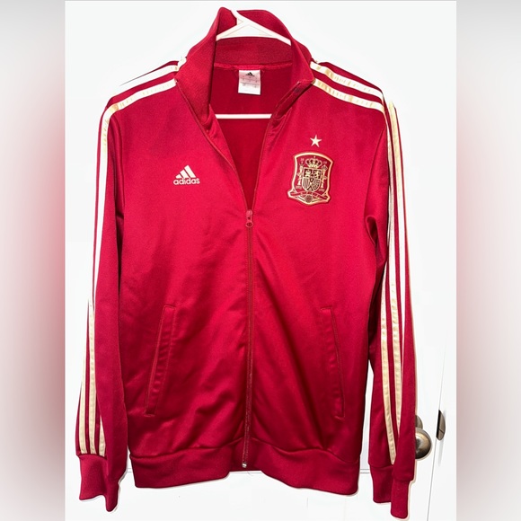 adidas | Jackets & Coats | Mens Adidas Spain National 232014 Espana ...